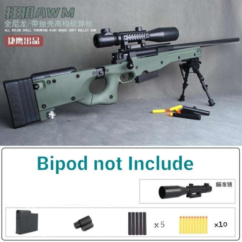 Promo Jieying Jy Awm Bolt Action Shell Ejecting Dart Foam Blaster Not ...