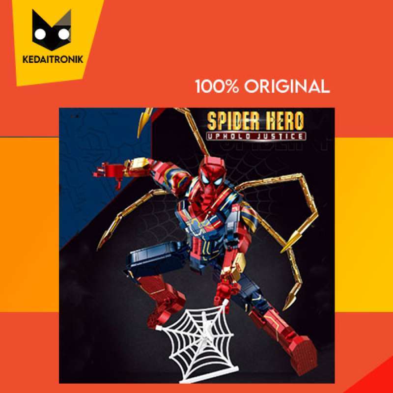 Promo Lego Super Hero Spiderman Marvel Bricks Block Mainan Spider Man ...
