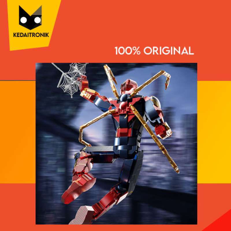 Promo Lego Super Hero Spiderman Marvel Bricks Block Mainan Spider Man ...