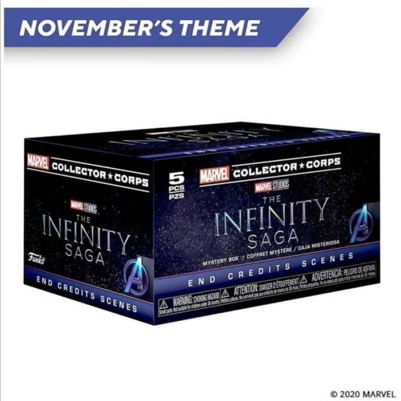 Promo Funko Marvel Collector Corps: The Infinity Saga (end Credits ...