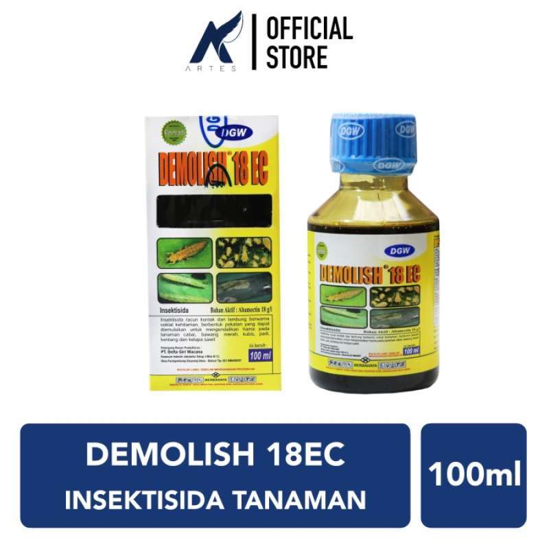 Promo DEMOLISH 18EC Insektisida Racun-Obat Hama Tanaman Demolis 18 EC ...