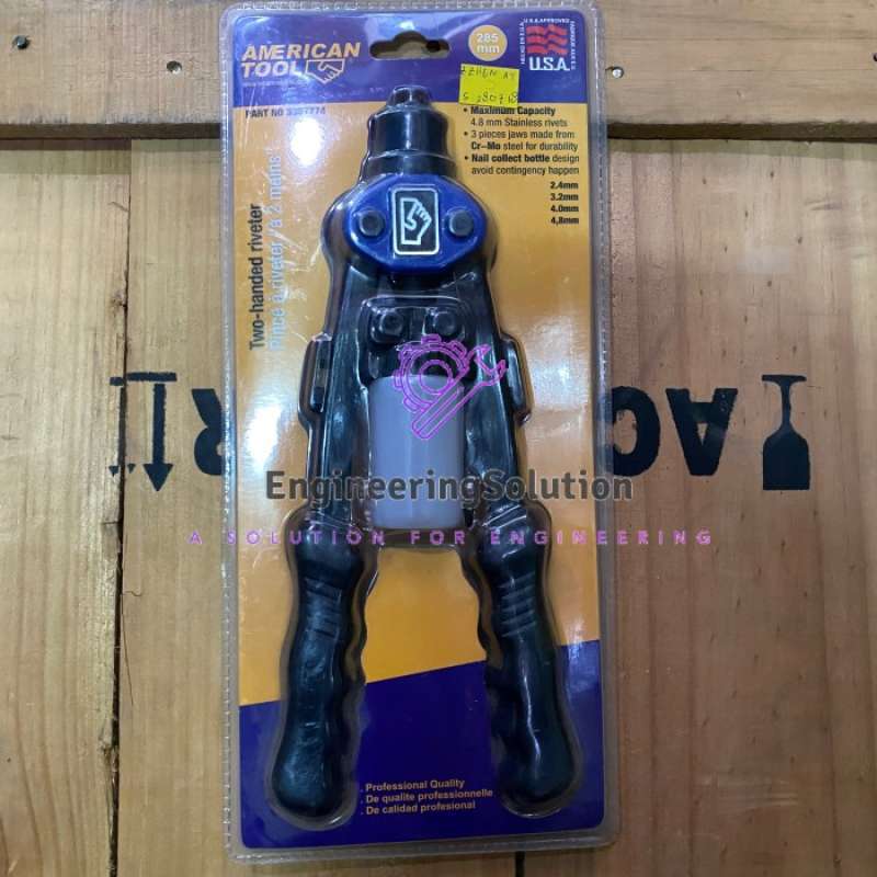 Promo Tang Rivet 2 Tangan/two Hand Riveter American Tools Diskon 23% Di ...