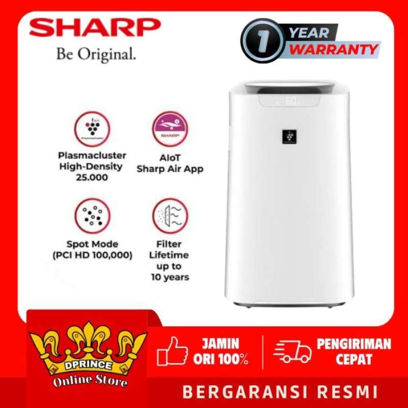 Promo Sharp Smart Air Purifier With Humidifier Coverage Area 50m Ki ...