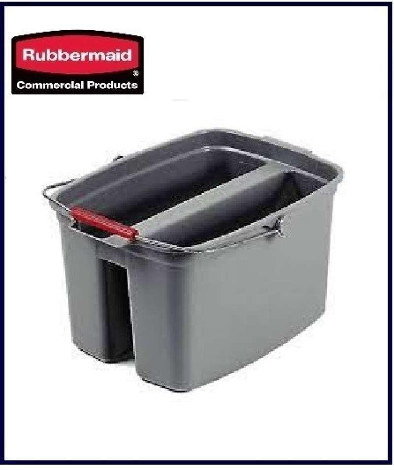 Promo Rubbermaid Double Bucket/pail, Ember Ganda 17qt #rbm-fg2617-00 ...