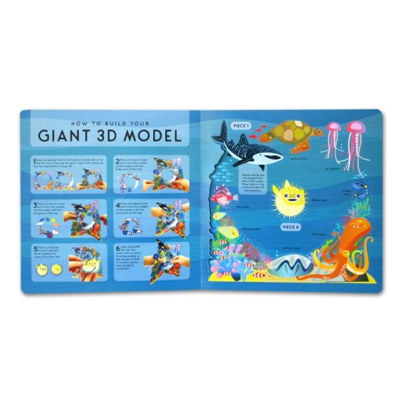 Promo Build A Giant 3d Ocean Scene (full Of Facts About Underwater ...