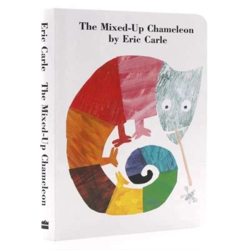 Promo Original Buku Eric Carle The Mixed-up Chameleon Buku Anak ...
