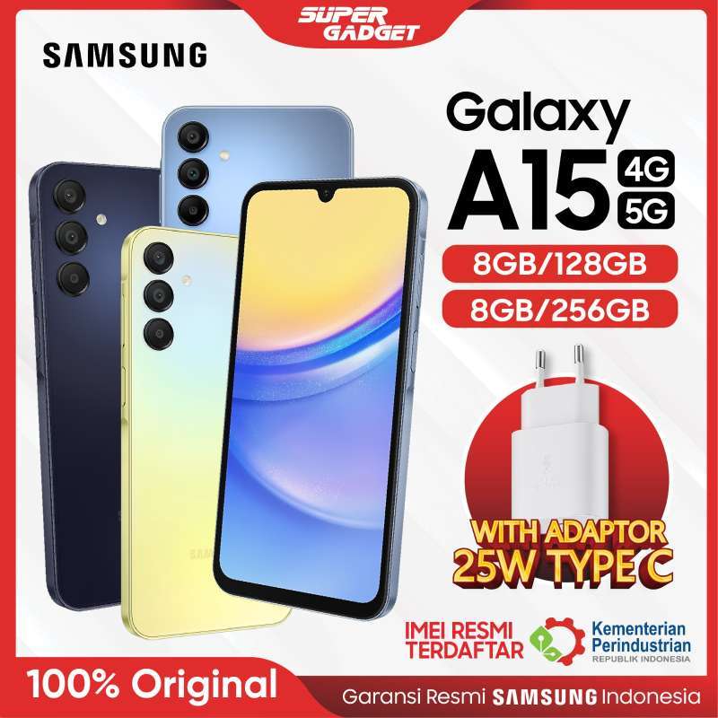 Jual Samsung Galaxy A15 4g 5g 8/128 8/256 RAM 8 Rom 128 256 GB 8gb ...