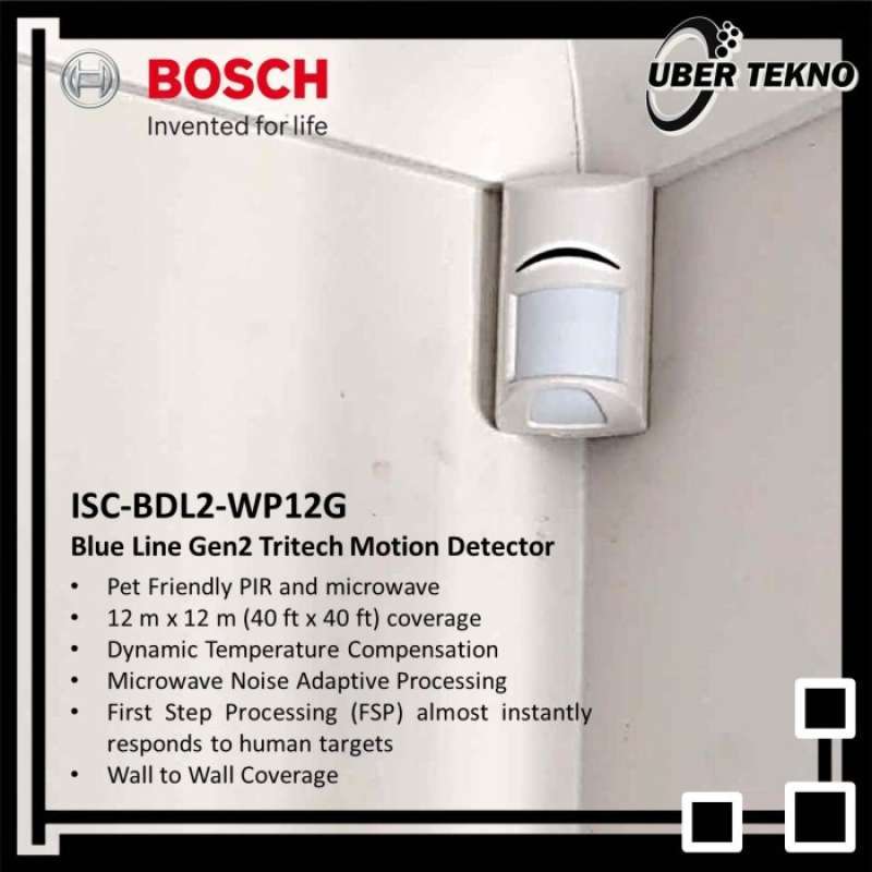 Promo PIR Blue Line Gen2 TriTech Motion Detector Alarm BOSCH ISC-BDL2 ...