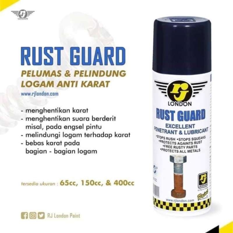 Jual rj London Spray Anti Karat / Rust Guard Kemasan 400 cc di Seller ...