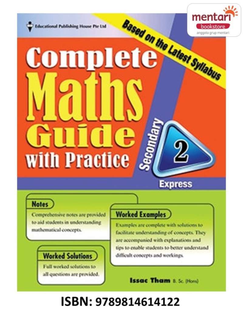 Promo Complete Maths Guide w/Practice Secondary | Buku Latihan SMP ...