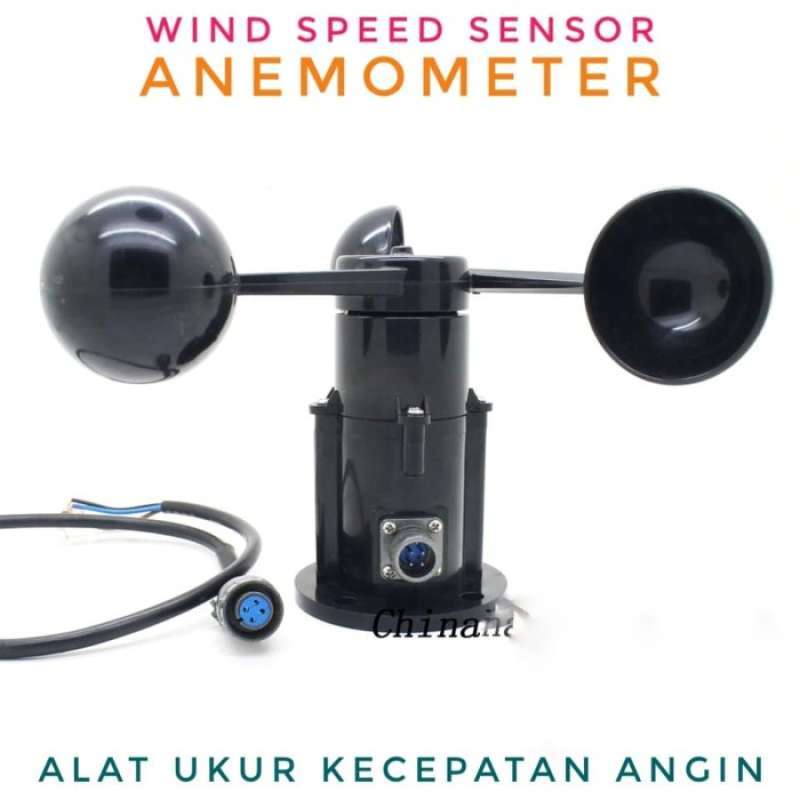 Promo Anemometer Wind Speed Sensor Ukur Kecepatan Angin Arduino ...