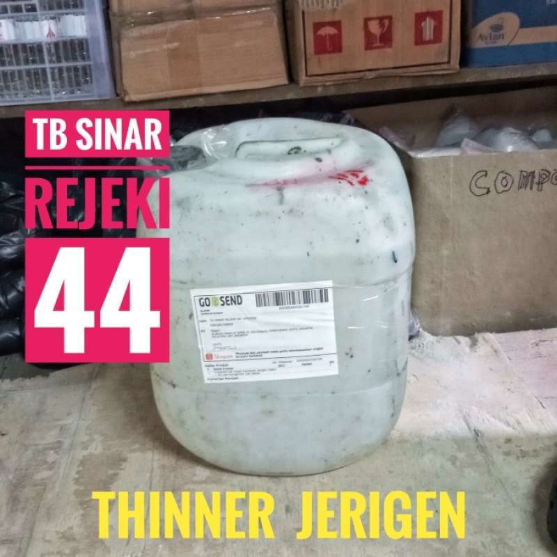Promo Thinner ND Kemasan Jerigen -+ 20 LITER READY GOJEK GRAB SAJA ...