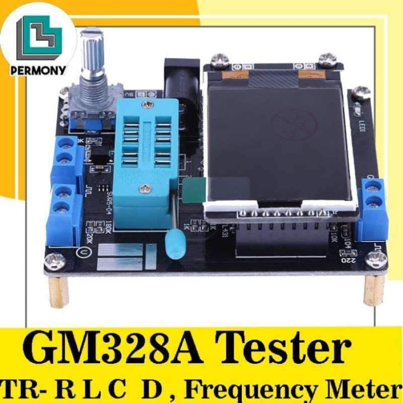 Promo Gm328a Rlc Transistor Scr Fet Dioda Thyristor Esr Tester Diskon ...