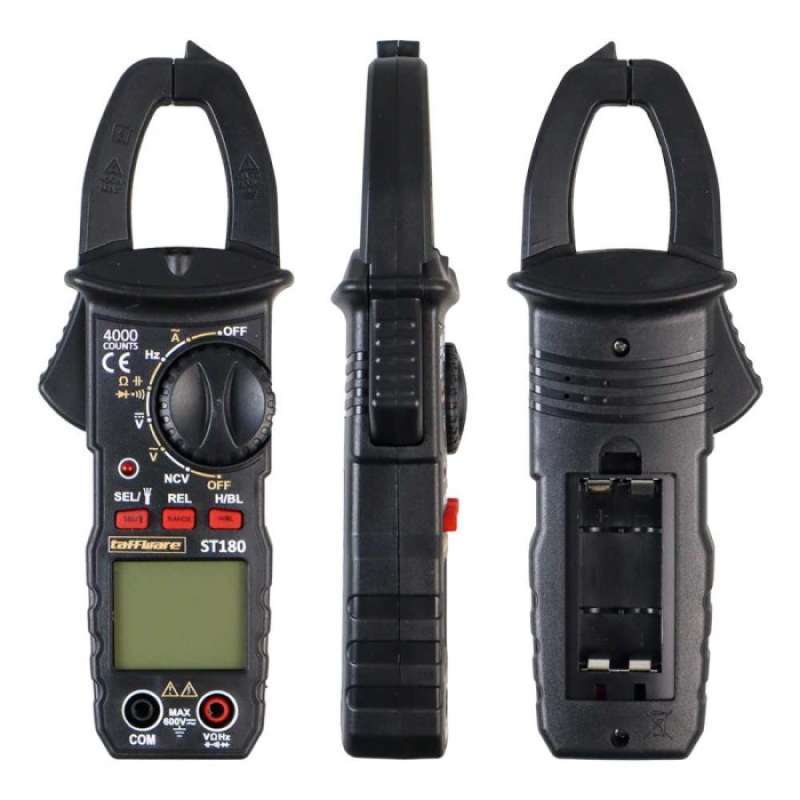 Promo Multimeter Digital Multitester dan Tang Ampere - ST180 - Black ...