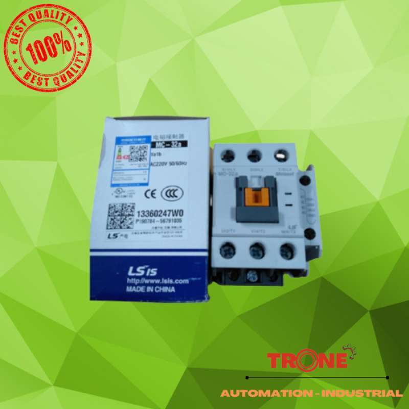 Promo MAGNETIC CONTACTOR/KONTAKTOR MC-32A LS IS - 220VAC READY STOK ...