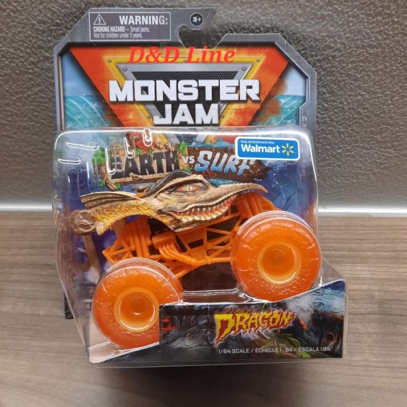 Jual Monster Jam Spin Master Dragon Monster Jump Di Seller Qairina ...