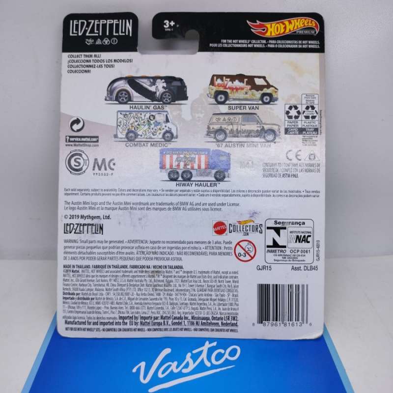 Promo Hot Wheels Led Zeppelin II Van Hotwheels Pop Culture Diskon 23% ...