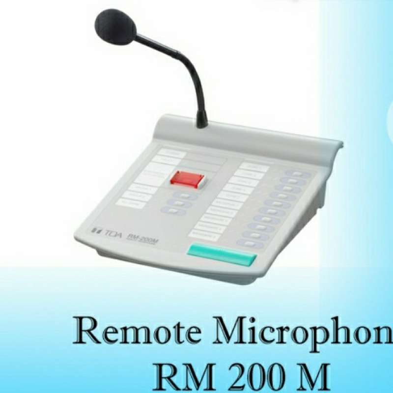 Promo Remote Microphone Toa Tipe Rm-200m Diskon 23% Di Seller Gugiyu ...