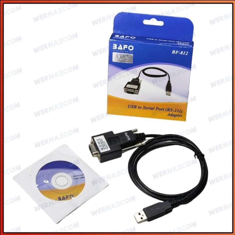 Promo USB to SERIAL PORT RS-232 ADAPTER BAFO BF-812. RS 232 - DB9 MALE Diskon 23% di Seller ...