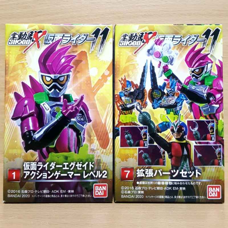 Promo SHODO-X Kamen Rider 11 - Ex-Aid Action Gamer Level 2 + Weapon ...