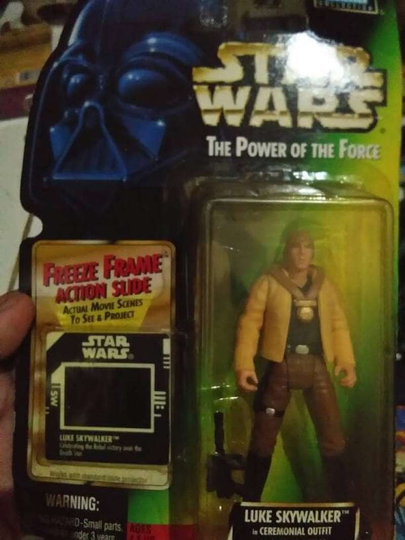 Promo Star Wars Vintage Luke Skywalker Ceremonial Outfit with Blaster ...