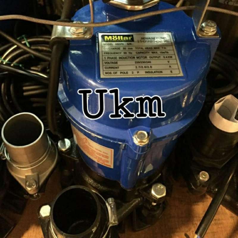 Promo Pompa mollar hs370 sewage pump submersible pump pompa celup air ...