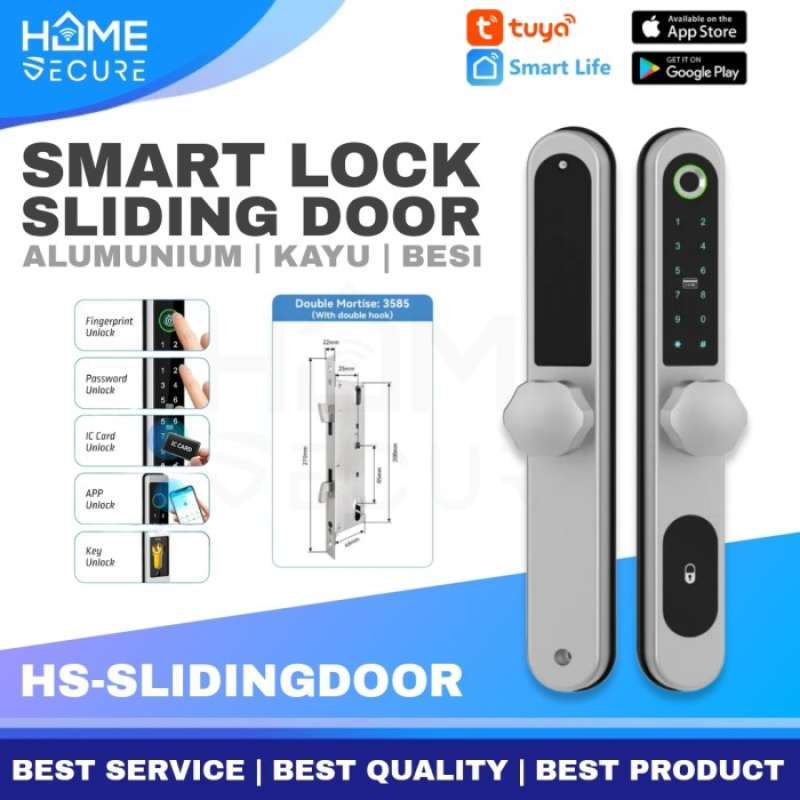 Jual Smart Door Lock Pintu Geser Original, Murah & Diskon April 2024 ...