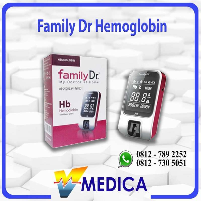 Jual Alat cek HB (Hemoglobin) merk FamilyDr (Non Strip / Hanya Alat ...
