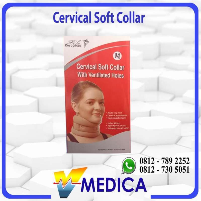 Jual Cervical Soft Collar With Ventilated Holes Life Resources - M Di ...