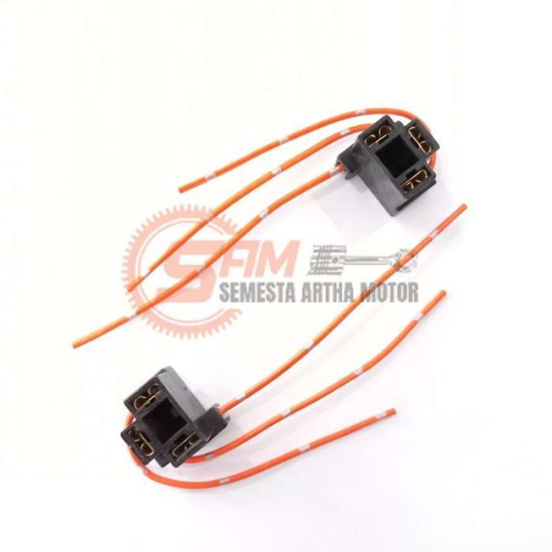 Jual Fiting Lampu H4 Soket Socket HS1 Bohlam Motor Mobil 3 Kabel Kuat ...