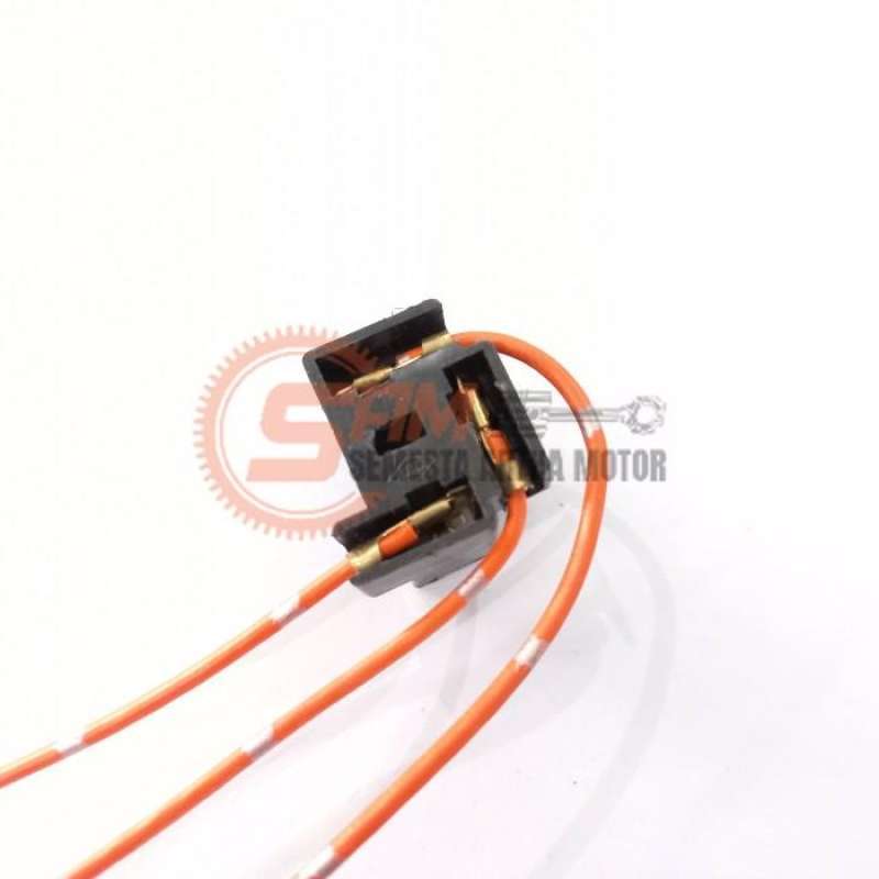 Jual Fiting Lampu H4 Soket Socket HS1 Bohlam Motor Mobil 3 Kabel Kuat ...