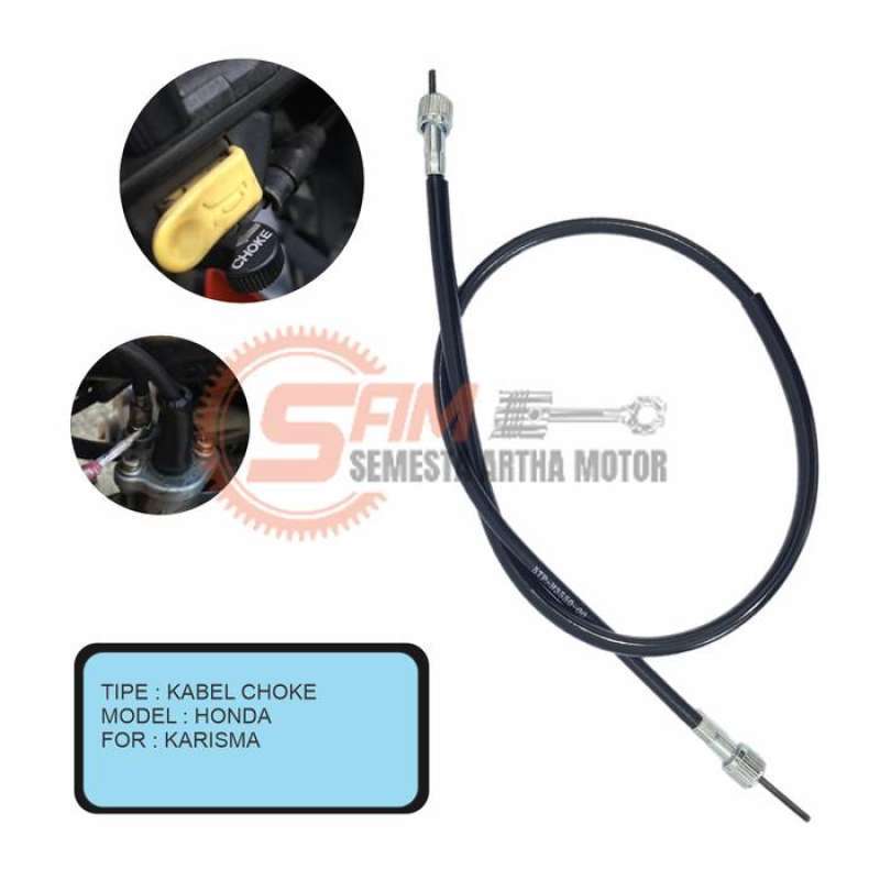 Jual Kabel Cuk Honda Karisma Supra X 125 Fit New Kawat Cable Choke ...