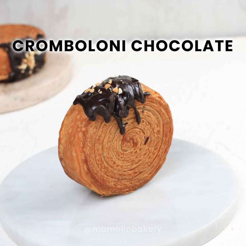 Jual Cromboloni Chocolate Viral - Croissant Bomboloni - Cromboloni ...