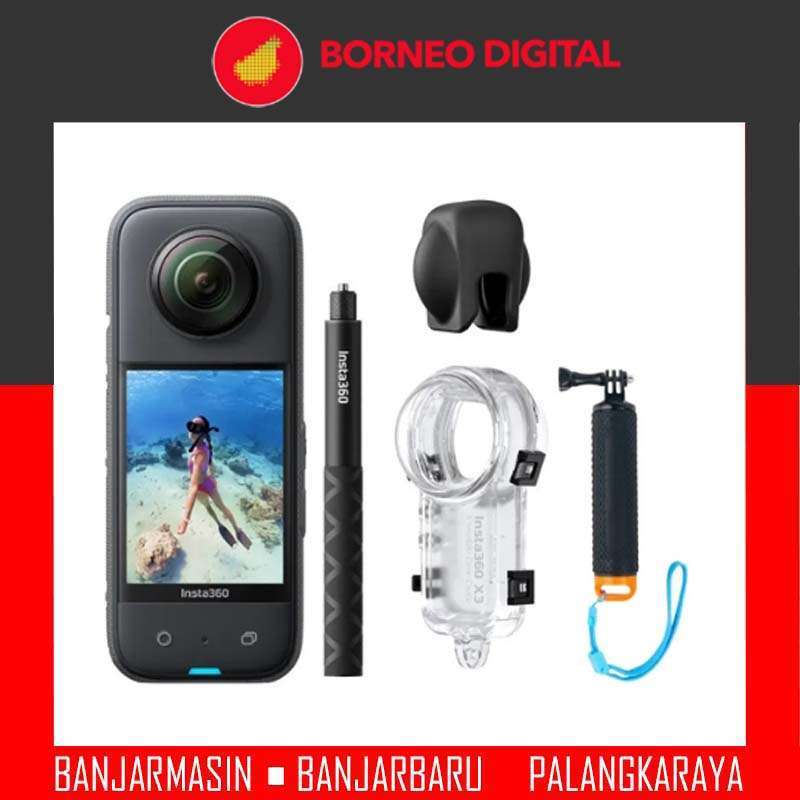 Promo Insta360 X3 Invisible Dive Kit Bundle Action Camera Diskon 10% di ...