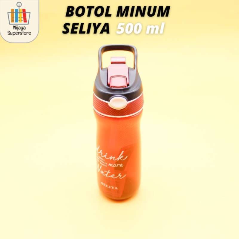 Jual botol minum seliya drink water 600 ml - botol minuman thumbler ...