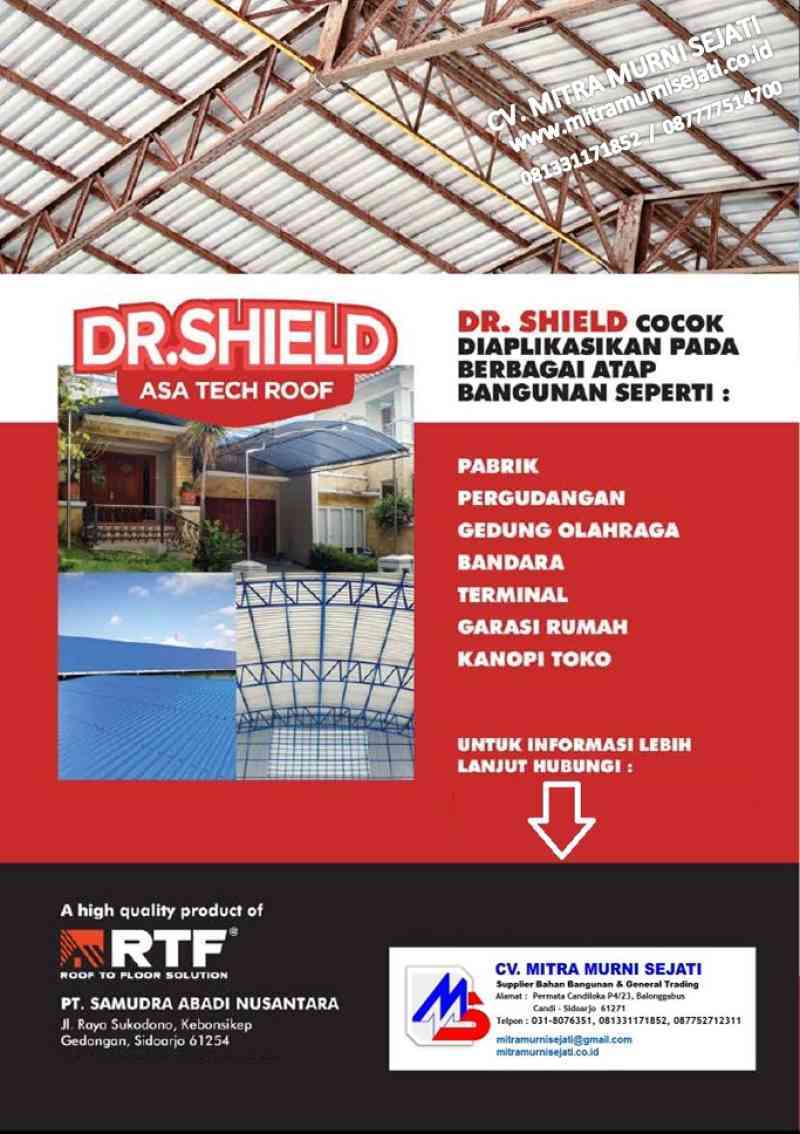 Jual Atap UPVC Dr Shield Twinwall OD760 Doff 5 meter di Seller Mitra ...