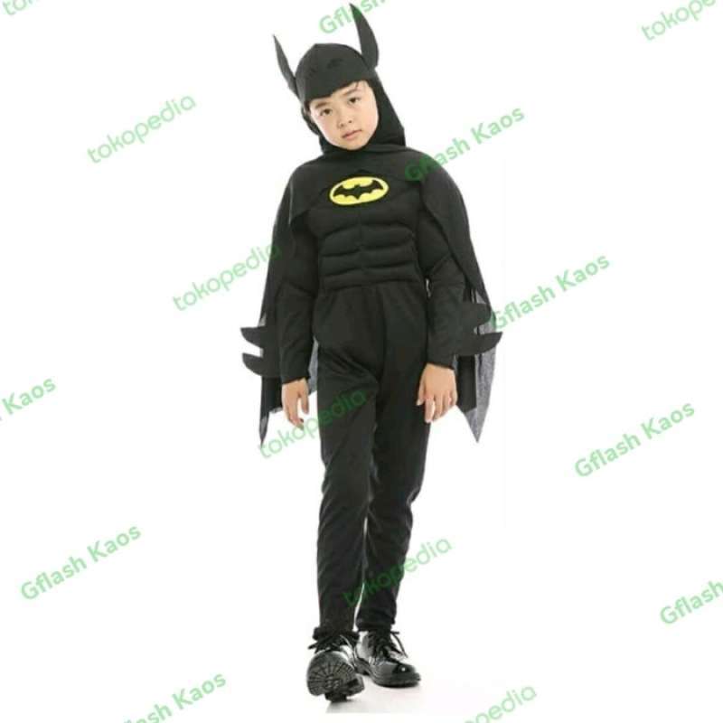 Promo KOSTUM BATMAN ANAK COSTUME COSPLAY ULTAH KARAKTER BUSA OTOT ...