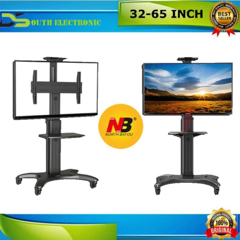 Promo Braket Standing TV Roda/Stand TV Roda LED LCD 32-65 Inch Diskon ...
