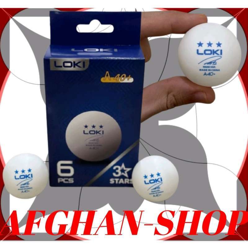 Jual Bola Isi 6 Ball Loki 3 Star Tenis Meja Pingpong Di Seller Azami ...