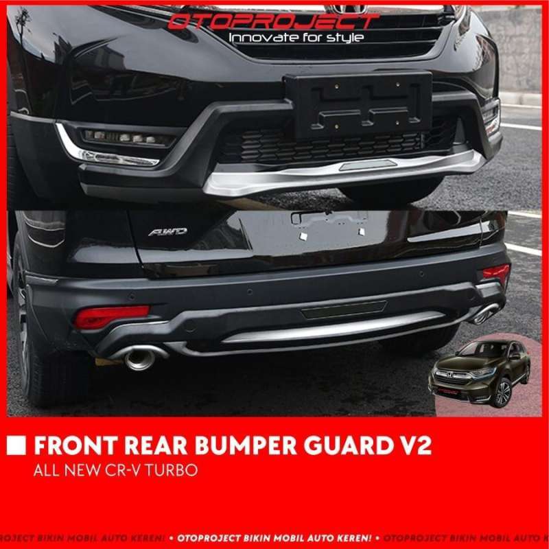 Jual Bumper Guard Front and Rear set All new CRV Turbo V2 Otoproject di ...
