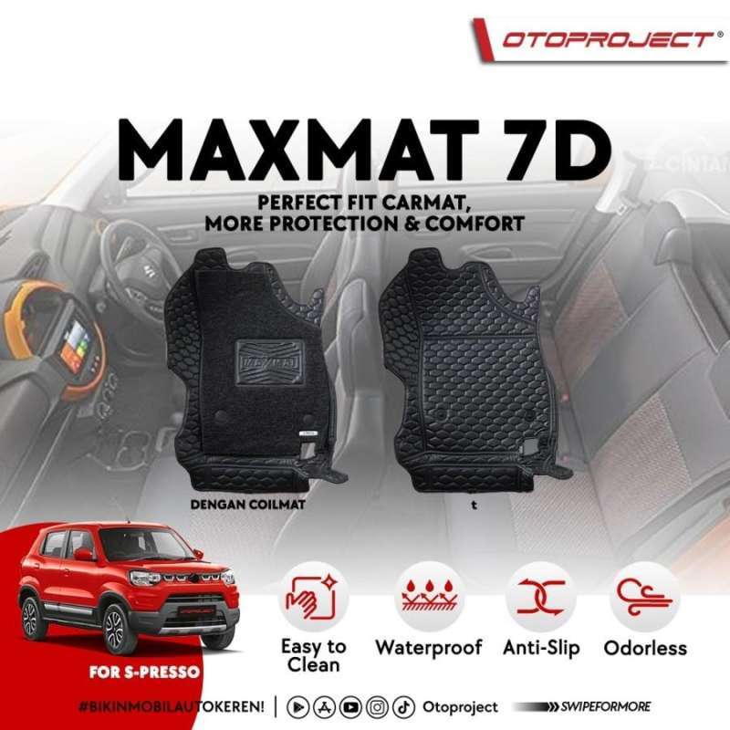 Jual Karpet MAXMAT 7D Suzuki S-PRESSO SPRESSO 2022 UP - CargoTanpaCoil ...