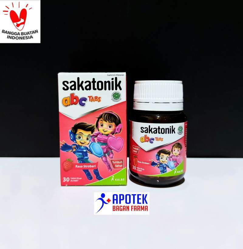 Jual SAKATONIK ABC BOTOL 30TABLET - Multivitamin Anak Tablet Hisap di ...