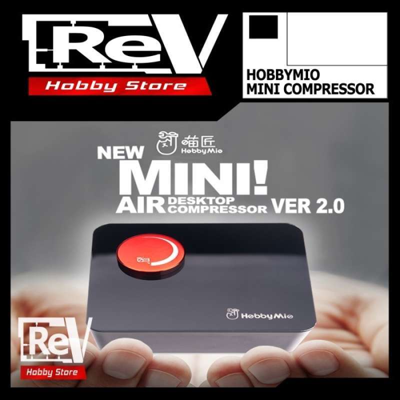 Promo HOBBY MIO MINI DESKTOP COMPRESSOR KOMPRESOR AIRBRUSH MODEL KIT ...