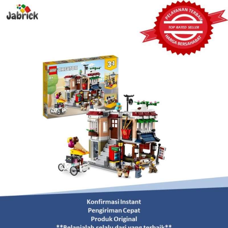 Promo LEGO 31131 Downtown Noodle Shop Diskon 23% di Seller Kitchen ...