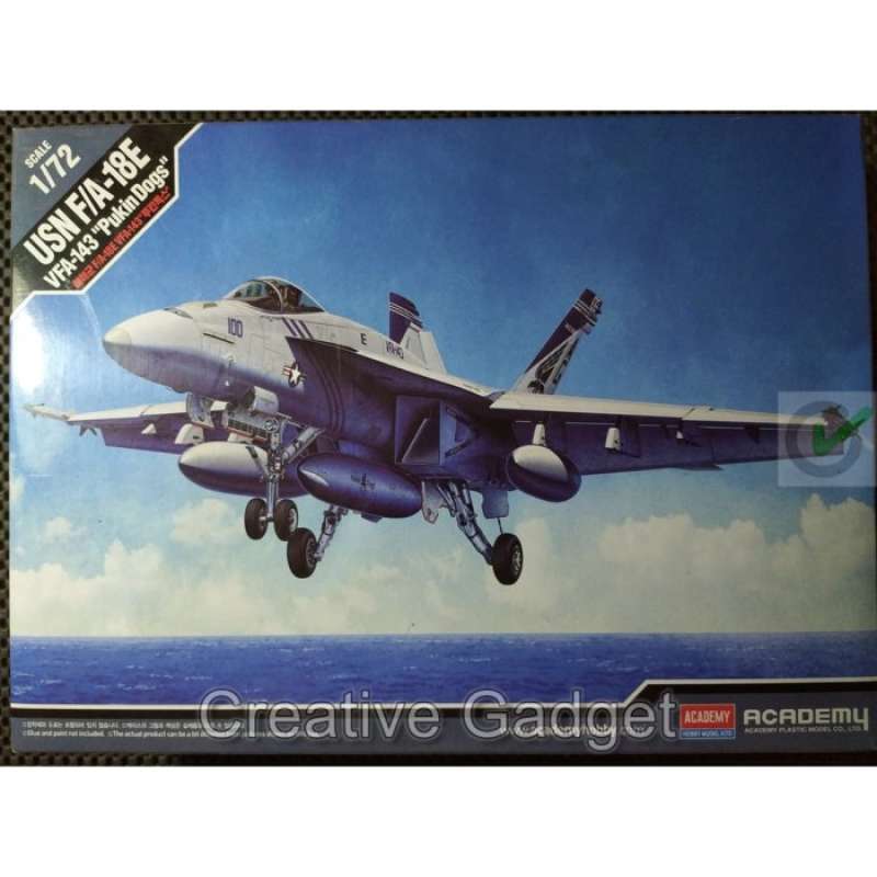Promo Mokit Academy 1/72 - USN F18E Super Hornet F/A-18E Pukin Dogs ...