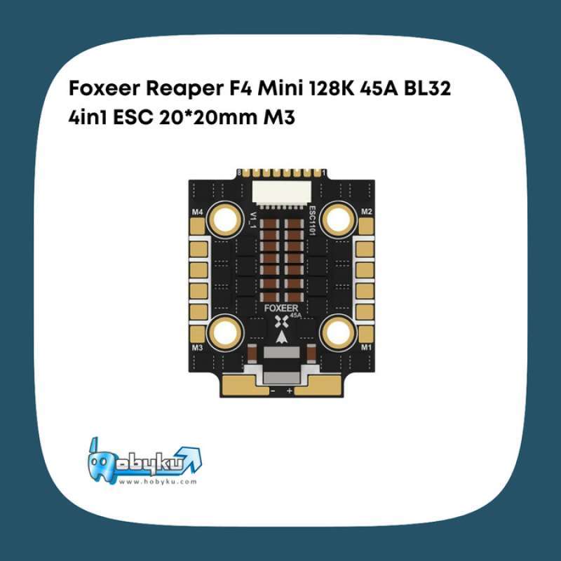 Promo Foxeer Reaper Mini 45A 4in1 F4 128K BL32 ESC (MR1667) Diskon 23% ...