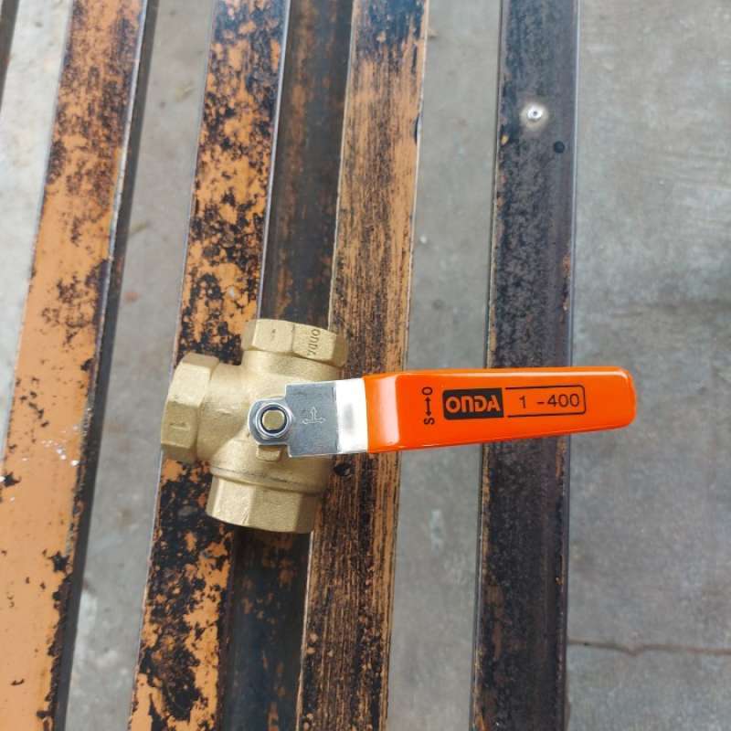Promo ball valve 3way 1 inch kuningan Diskon 23% di Seller Kartizy ...