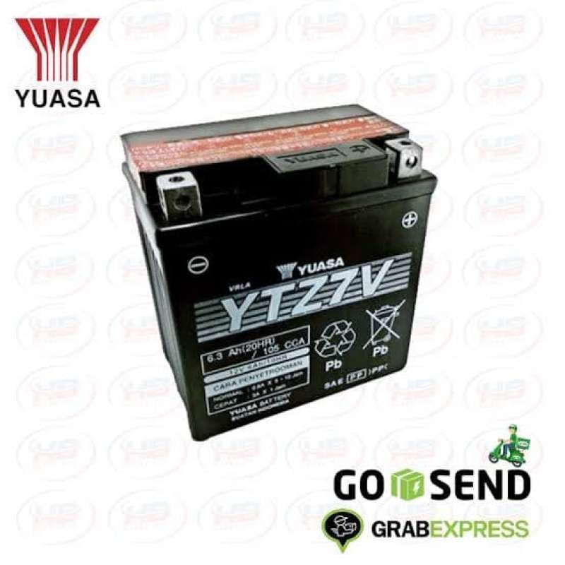 Promo Ytz7v ,yuasa Battery - Yamaha Nmax,aerox Garansi Diskon 3% Di ...