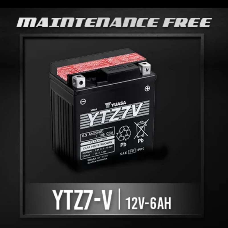 Promo Ytz7v ,yuasa Battery - Yamaha Nmax,aerox Garansi Diskon 3% Di ...