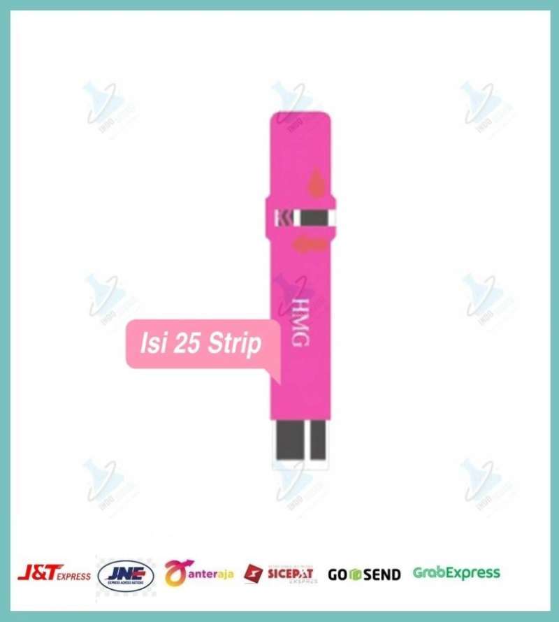 Jual Strip hemoglobin Easy touch/stik hemoglobin/strip Hb 25 pcs di ...
